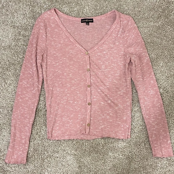 Almost Famous | Sweaters | Almost Famous Pink Sweater | Poshmark